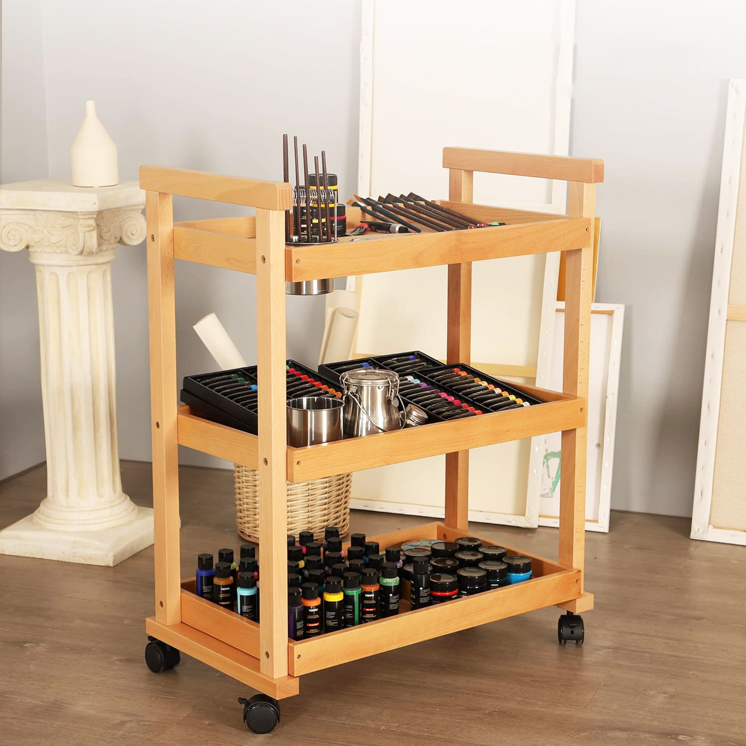 Ameriwood 37" Art Cart Storage Organizer - Wayfair Canada